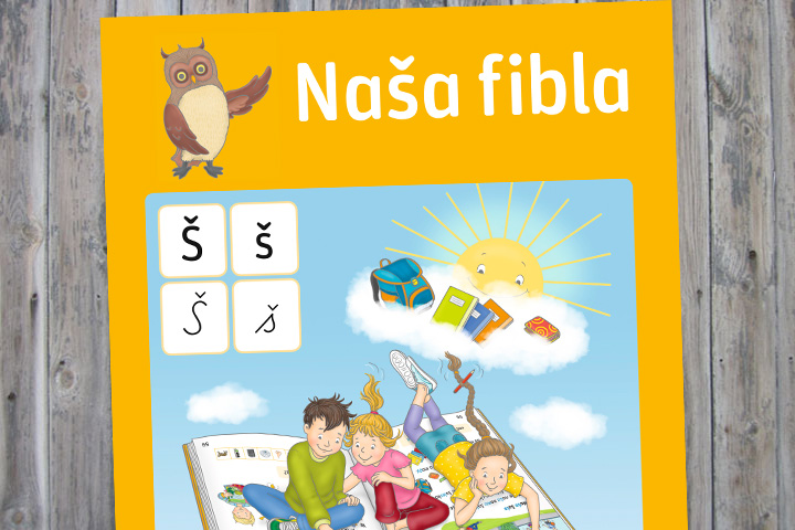 Naša fibla – mit Handpuppe, Beilage für Eltern und Stempel für Lehrer ...